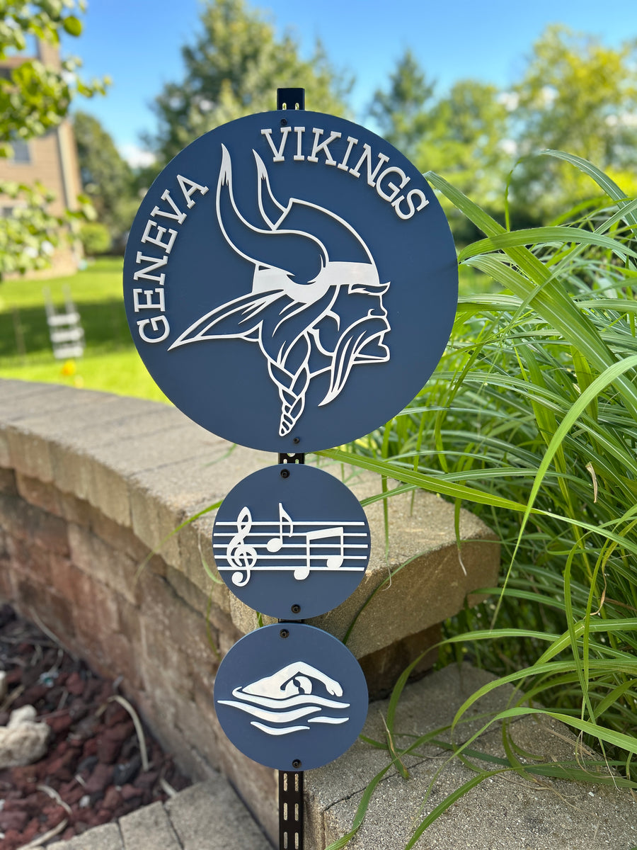 School Spirit Yard Sign – Illumination Custom Designs