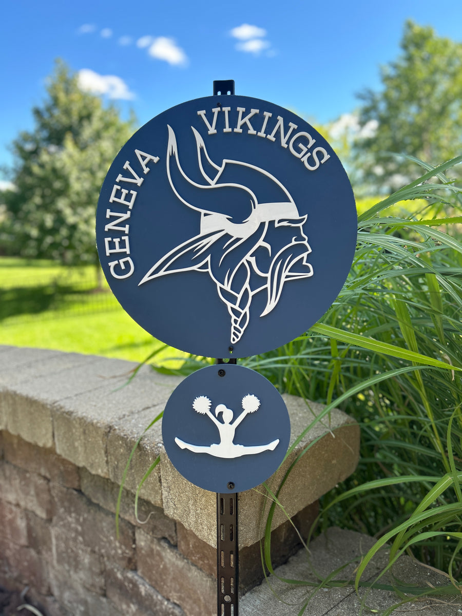 School Spirit Yard Sign – Illumination Custom Designs