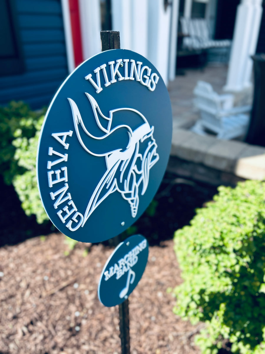 School Spirit Yard Sign – Illumination Custom Designs