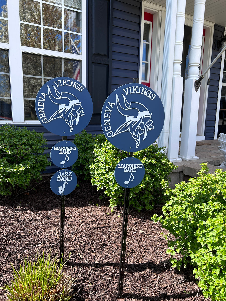 School Spirit Yard Sign – Illumination Custom Designs